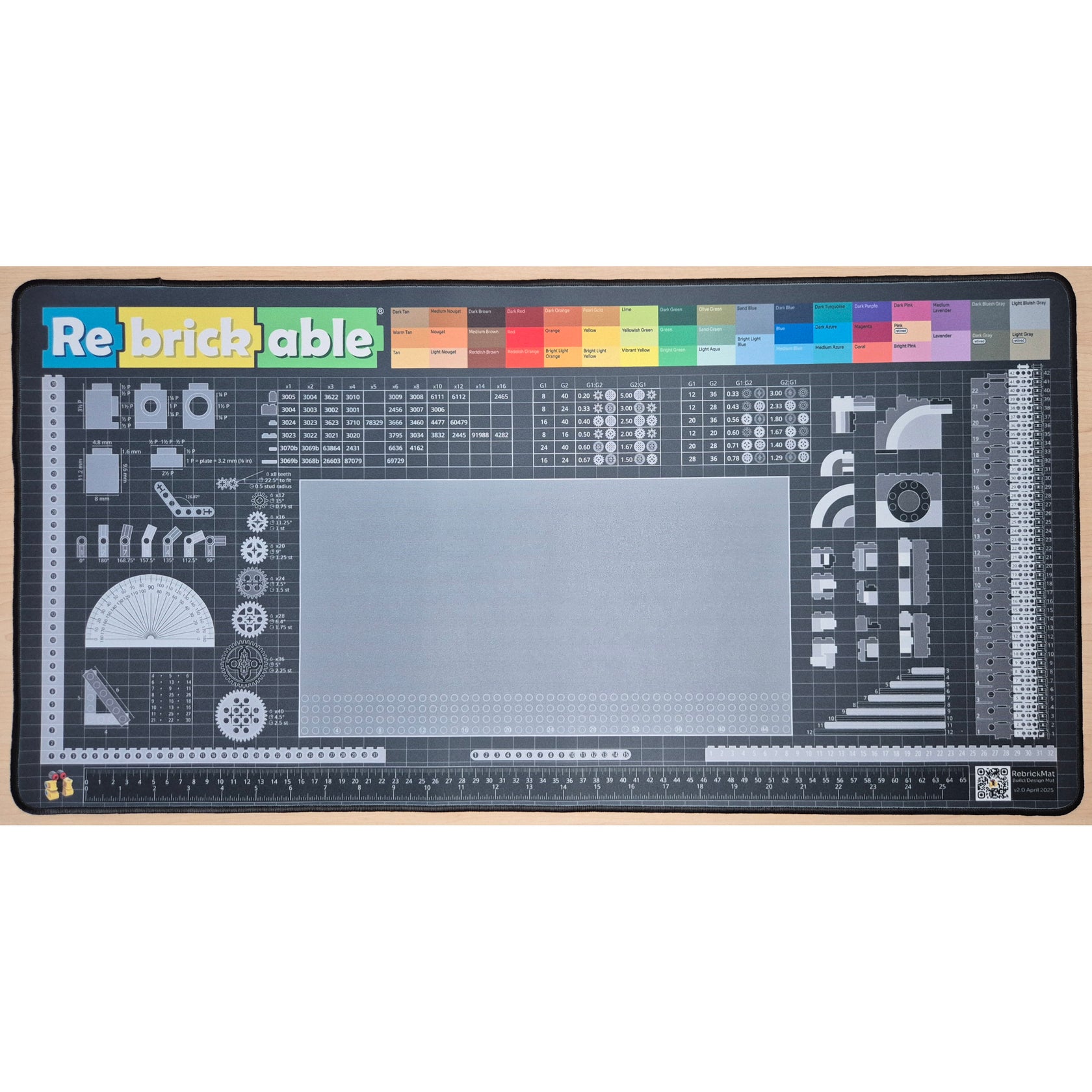 RebrickMat - Building/Design Mat – Rebrickable Merch
